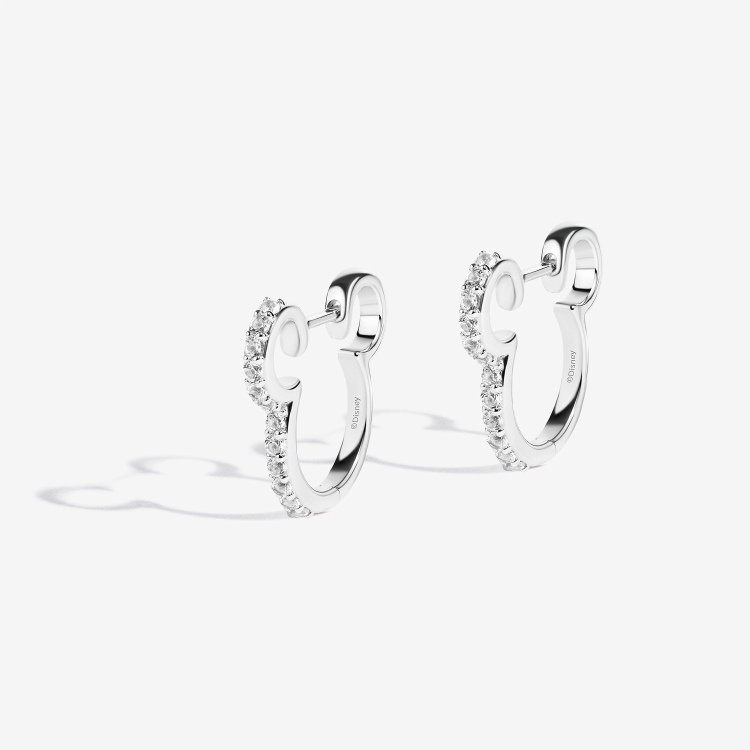 Disney Mickey Mouse Inspired Vanilla Ice Hoop Earrings | Disney Fine ...