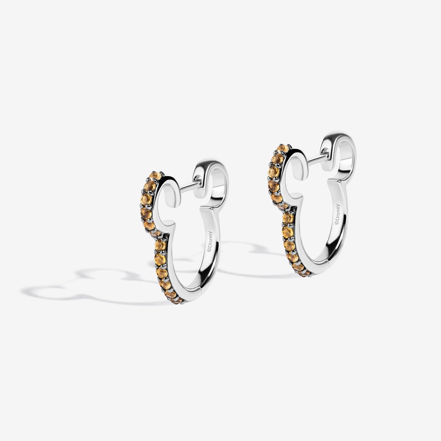 Disney Mickey Mouse Inspired Lemon Sensation Hoop Earrings | Disney ...